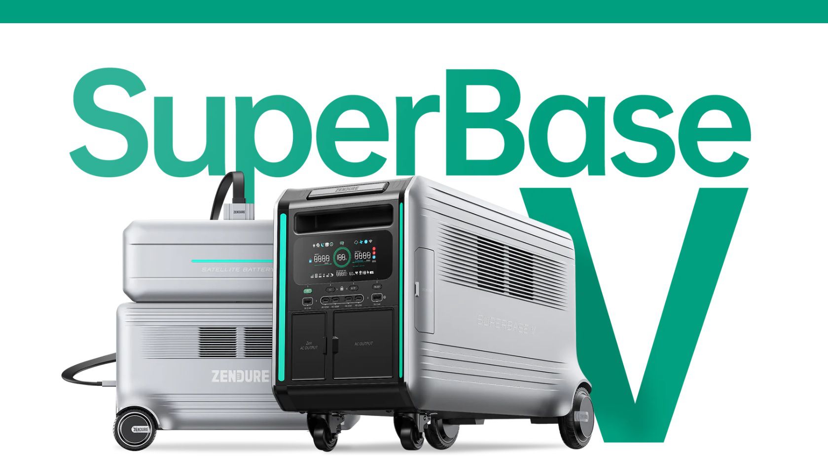 SuperBase V 6600W | Zendure מערכות חשמל | קינן קמפינג